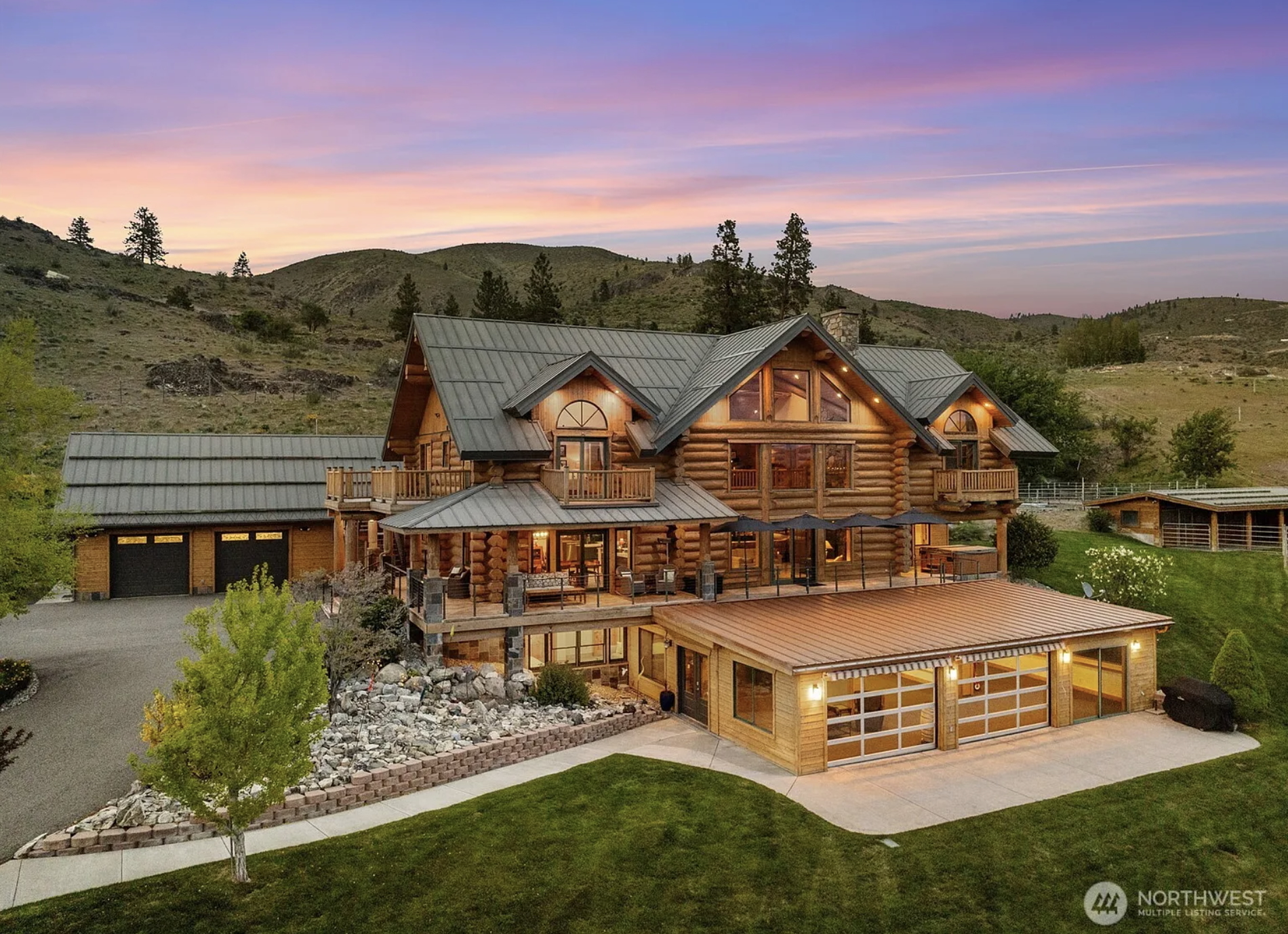 148 High Blossom Lane, Manson WA | Manson Log Cabin Homes For Sale